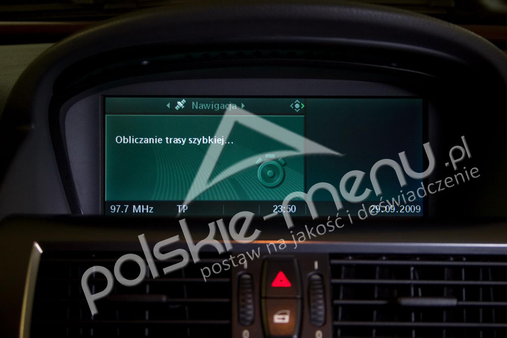 BMW iDRIVE CCC Polskie Menu Polski Lektor E60 E90 E71 X5 X6 - Polskie ...