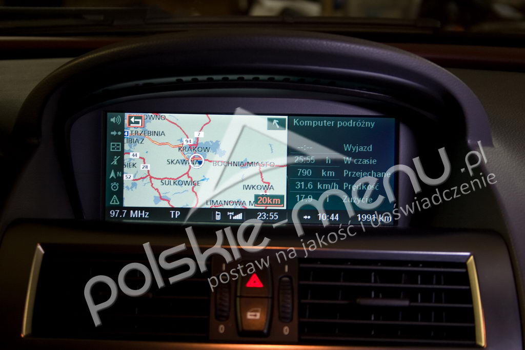 BMW iDRIVE CCC Polskie Menu Polski Lektor E60 E90 E71 X5 X6 - Polskie ...