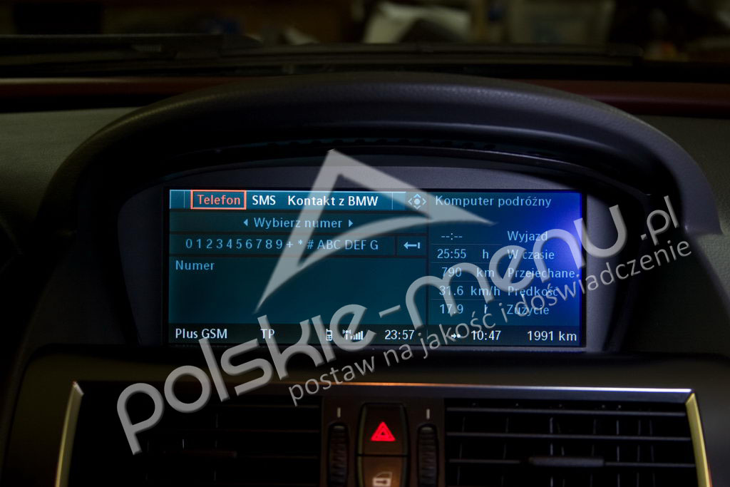 BMW iDRIVE CCC Polskie Menu Polski Lektor E60 E90 E71 X5 X6 - Polskie ...