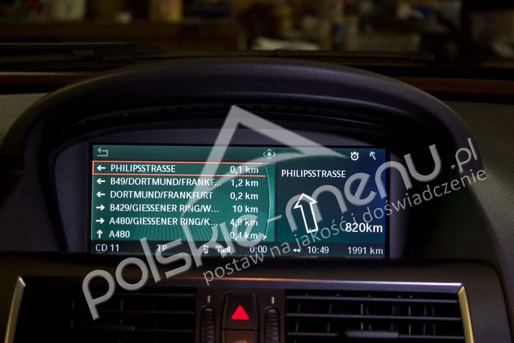 BMW iDRIVE CCC Polskie Menu Polski Lektor E60 E90 E71 X5 X6 - Polskie ...