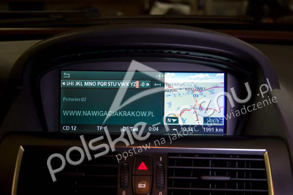 BMW iDRIVE CCC Polskie Menu Polski Lektor E60 E90 E71 X5 X6 - Polskie ...