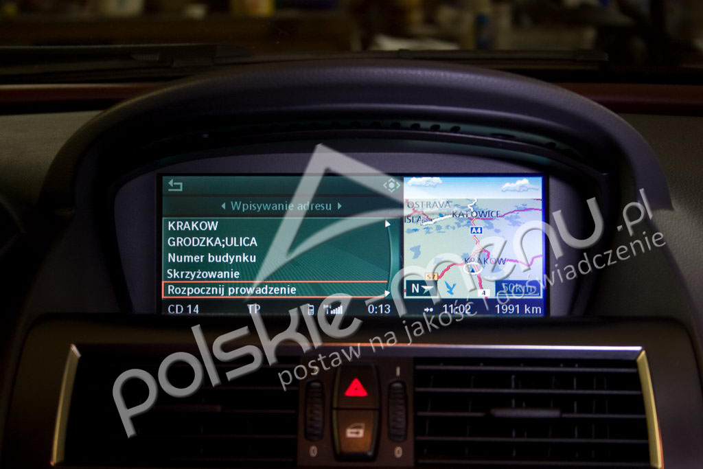 BMW iDRIVE CCC Polskie Menu Polski Lektor E60 E90 E71 X5 X6 - Polskie ...