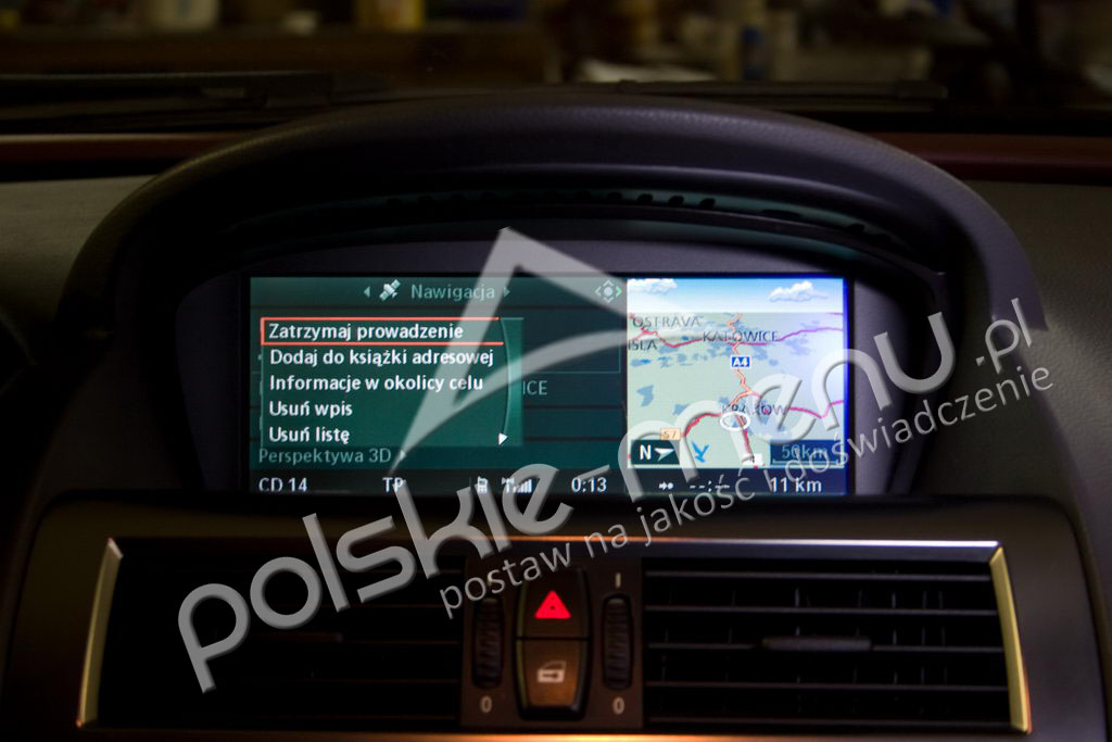 BMW iDRIVE CCC Polskie Menu Polski Lektor E60 E90 E71 X5 X6 - Polskie ...